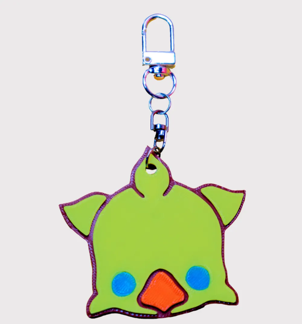 Final Fantasy Chocobo keychain by NeRKo - MakerWorld