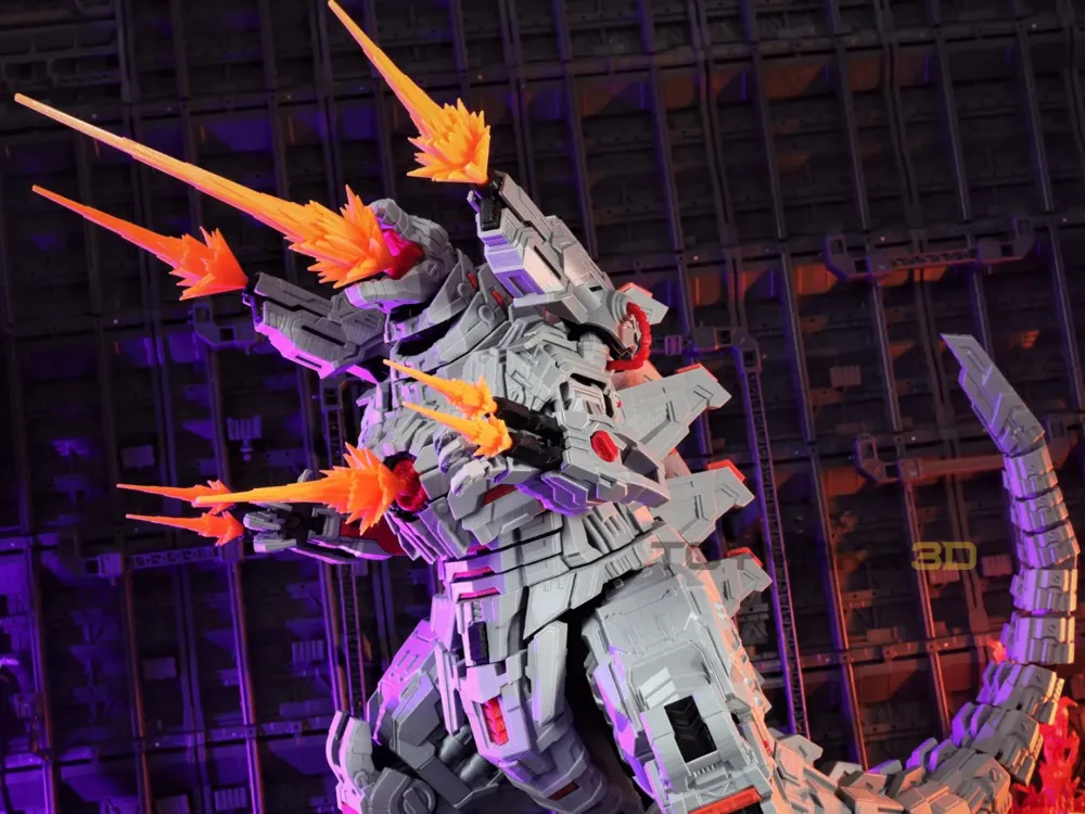 mechanical Godzilla Remixed by Jackzilla0611 MakerWorld: Download Free ...