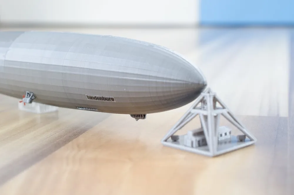 LZ-129 Hindenburg - scale 1/1000 by vandragon_de - MakerWorld