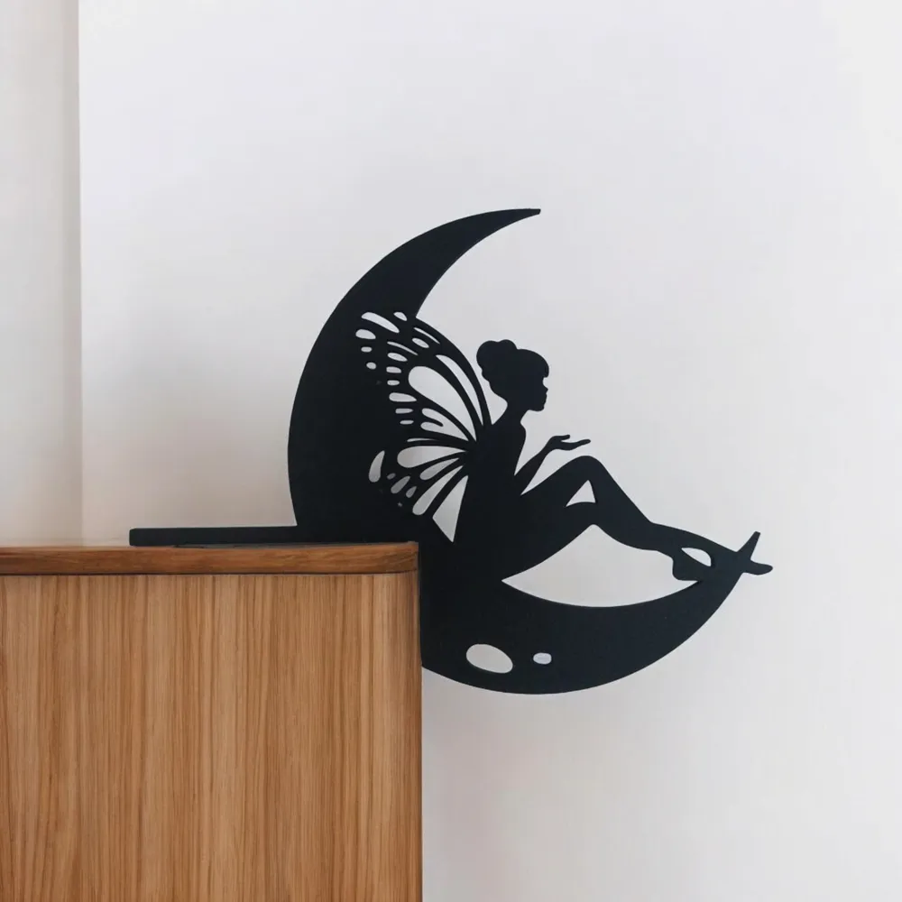 Fairy Moon Door Corner by DeadlisinsMakerWorld: Download Free 3D Models