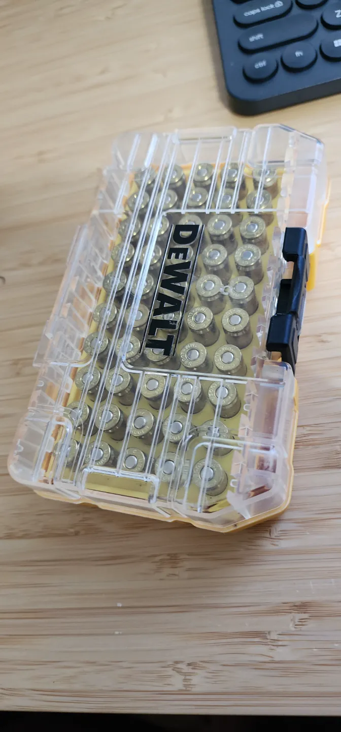 Dewalt 9mm Case - Free 3D Print Model - MakerWorld
