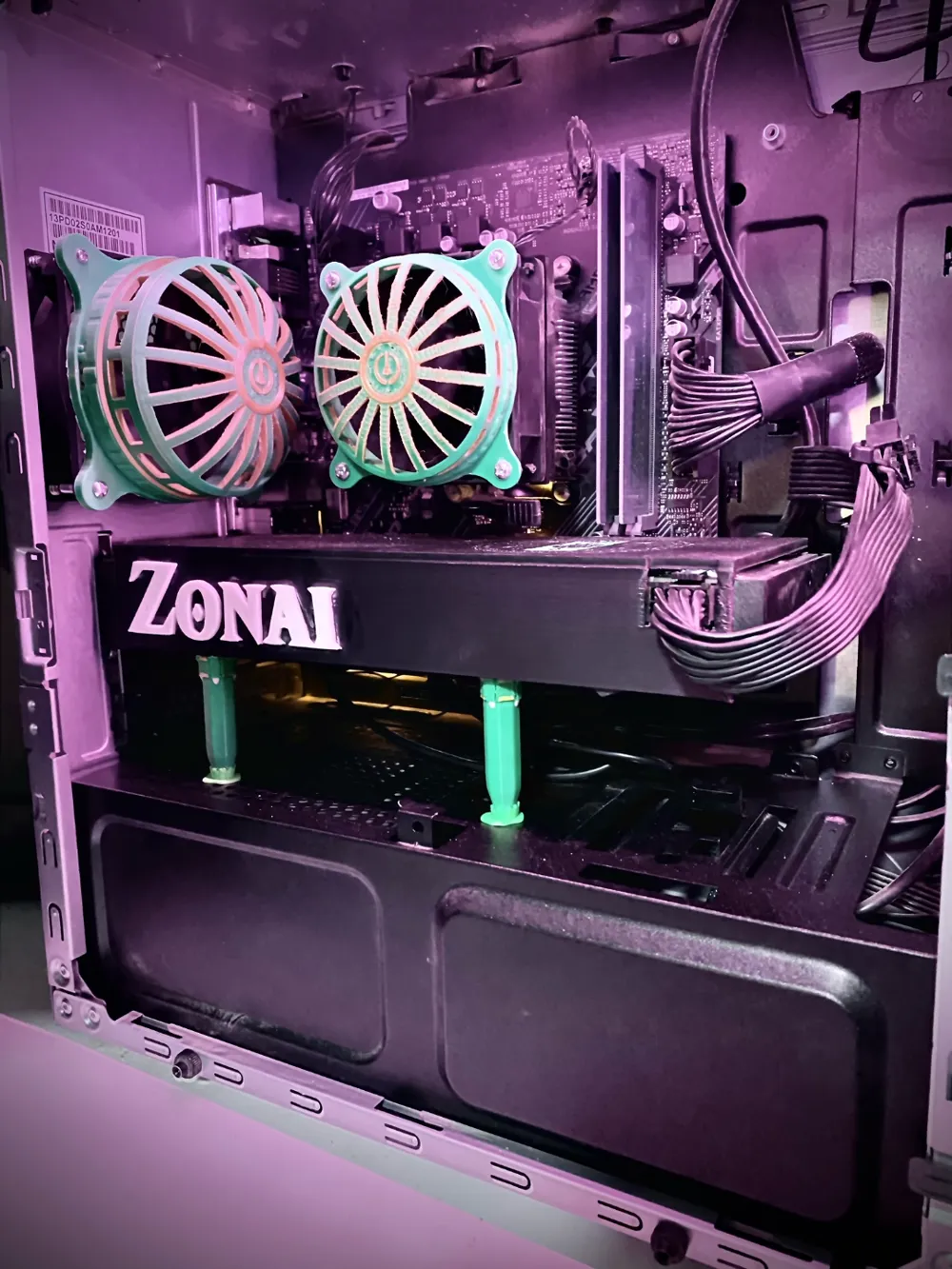 Zelda Zonai GPU Backplate Cover (TOTK) by Nightthorn - MakerWorld