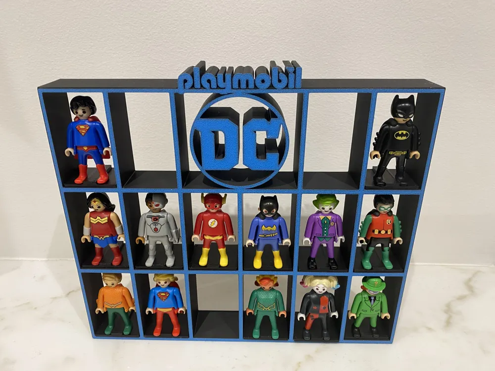 Playmobil DC stand. Kinder surprise by G3d MakerWorld: Download Free 3D ...
