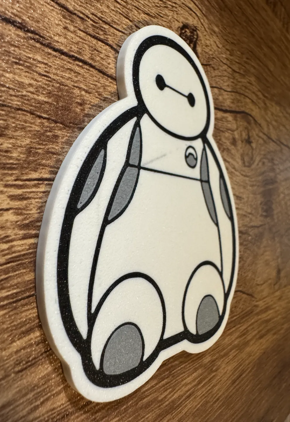 Baymax Big Hero 6 Magnet (8x3mm magnets) by omie - MakerWorld