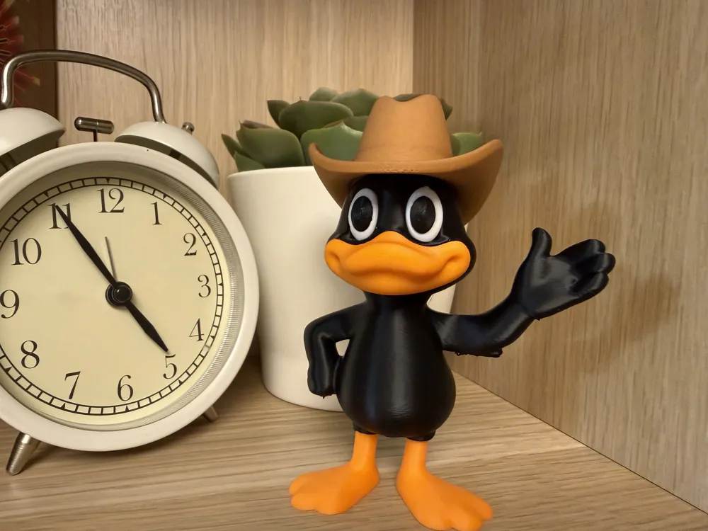 Cartoon Duck Christmas Desk Buddy + Accessories by Tech23 MakerWorld ...
