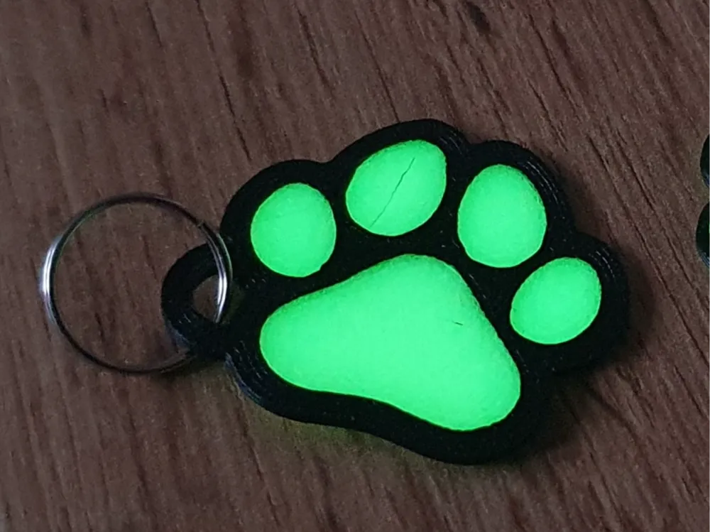 Paw keychain by Merry_Husek - MakerWorld