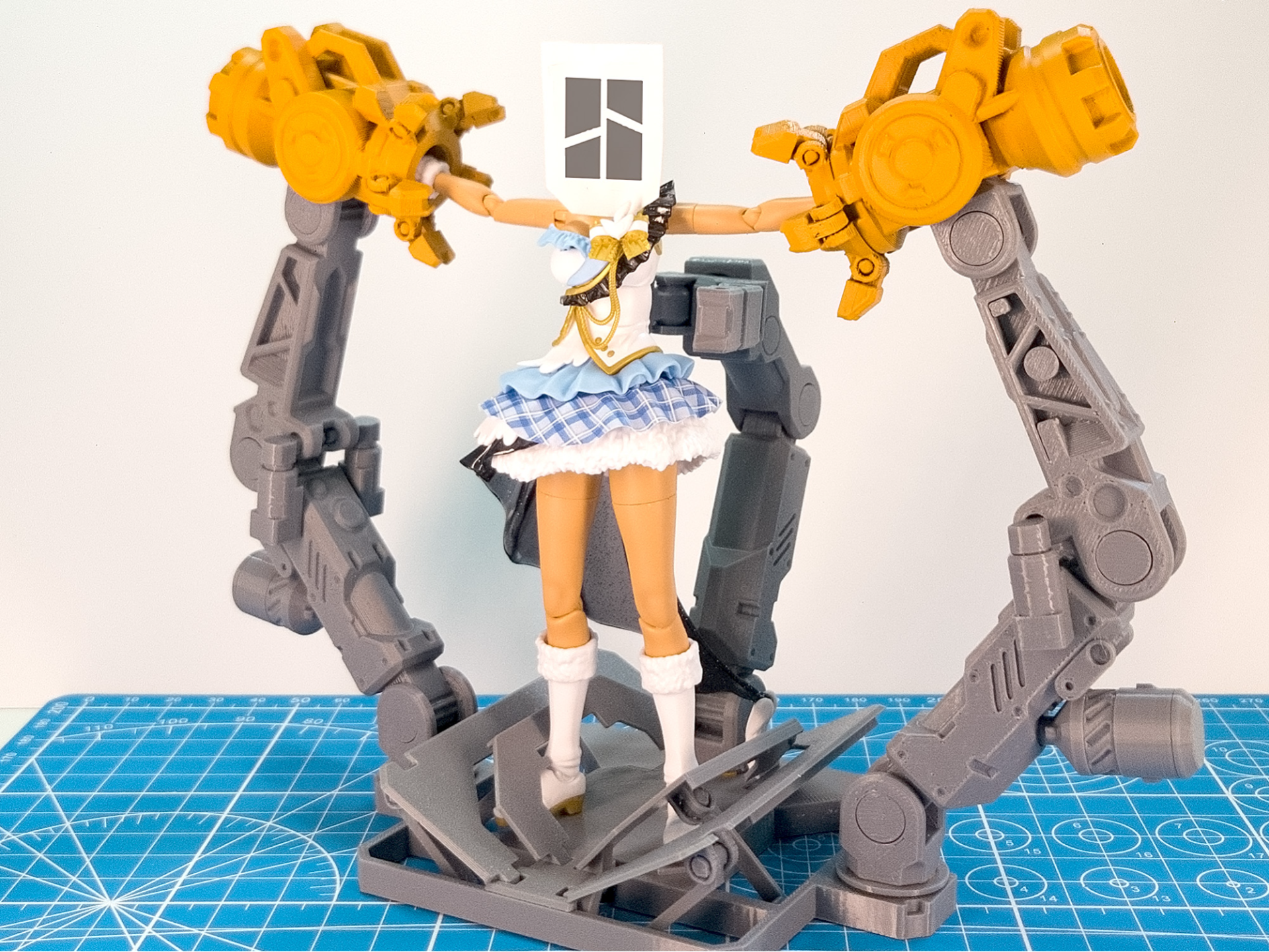 Armorer's Workbench: Mechanical Model Display Stand by Archaeoid ...