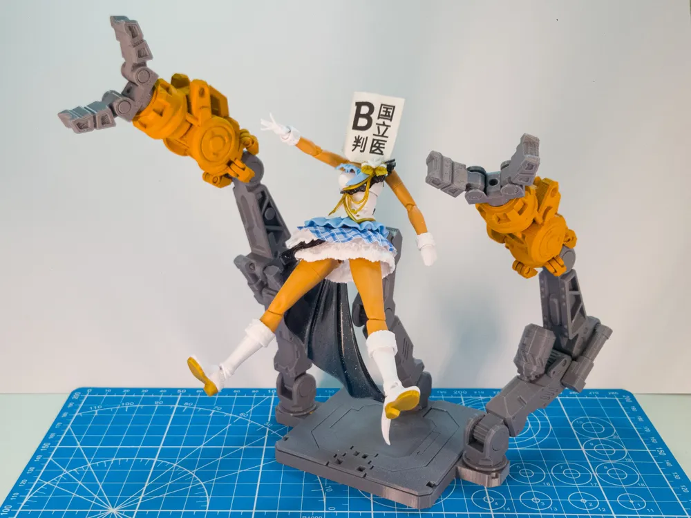 Armorer's Workbench: Mechanical Model Display Stand - Free 3D Print ...