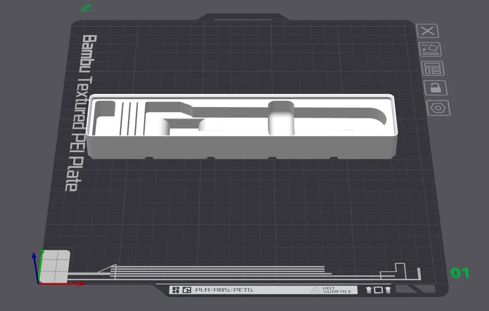 Bambu Lab Scraper Gridfinity Bin Low by hoffma0901 - MakerWorld