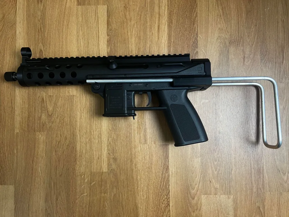 Airsoft Tec-9 顶部导轨和前照门系统 V2 二次创作 - 来自 OBAKA - MakerWorld