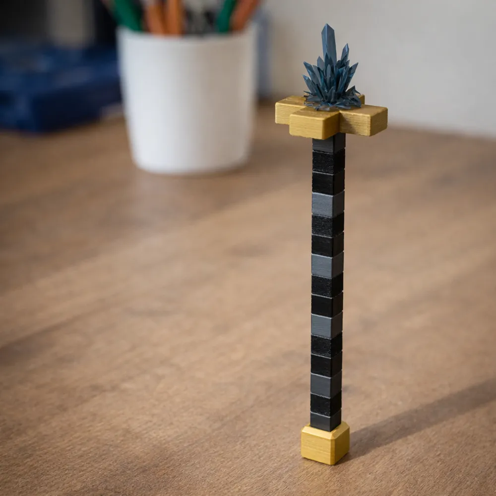 Zepter "MINECRAFT DESIGN" - Free 3D Print Model - MakerWorld