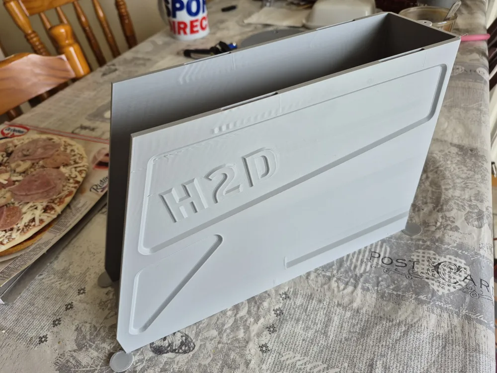 H2D Printer Build Plate Rack by warlogh MakerWorld: Download Free 3D Models