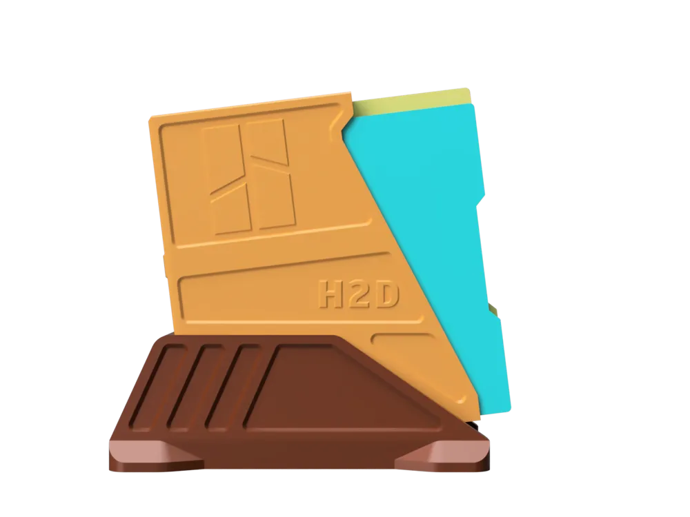 H2D and H2S Printer Build Plate Rack by warlogh MakerWorld: Download Free 3D Models