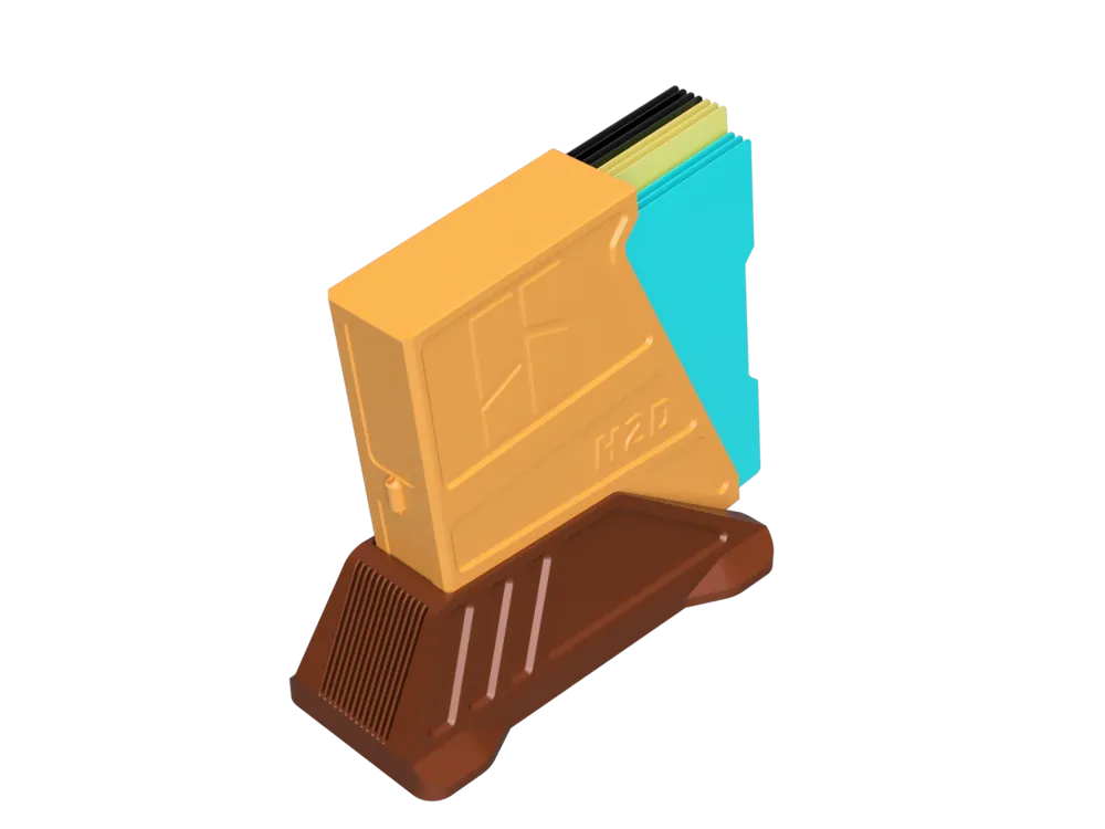 H2D and H2S Printer Build Plate Rack by warlogh MakerWorld: Download Free 3D Models