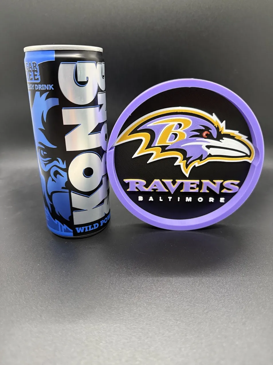 Baltimore Ravens Coaster by ruBBeLdieKaTz MakerWorld: Download Free 3D ...
