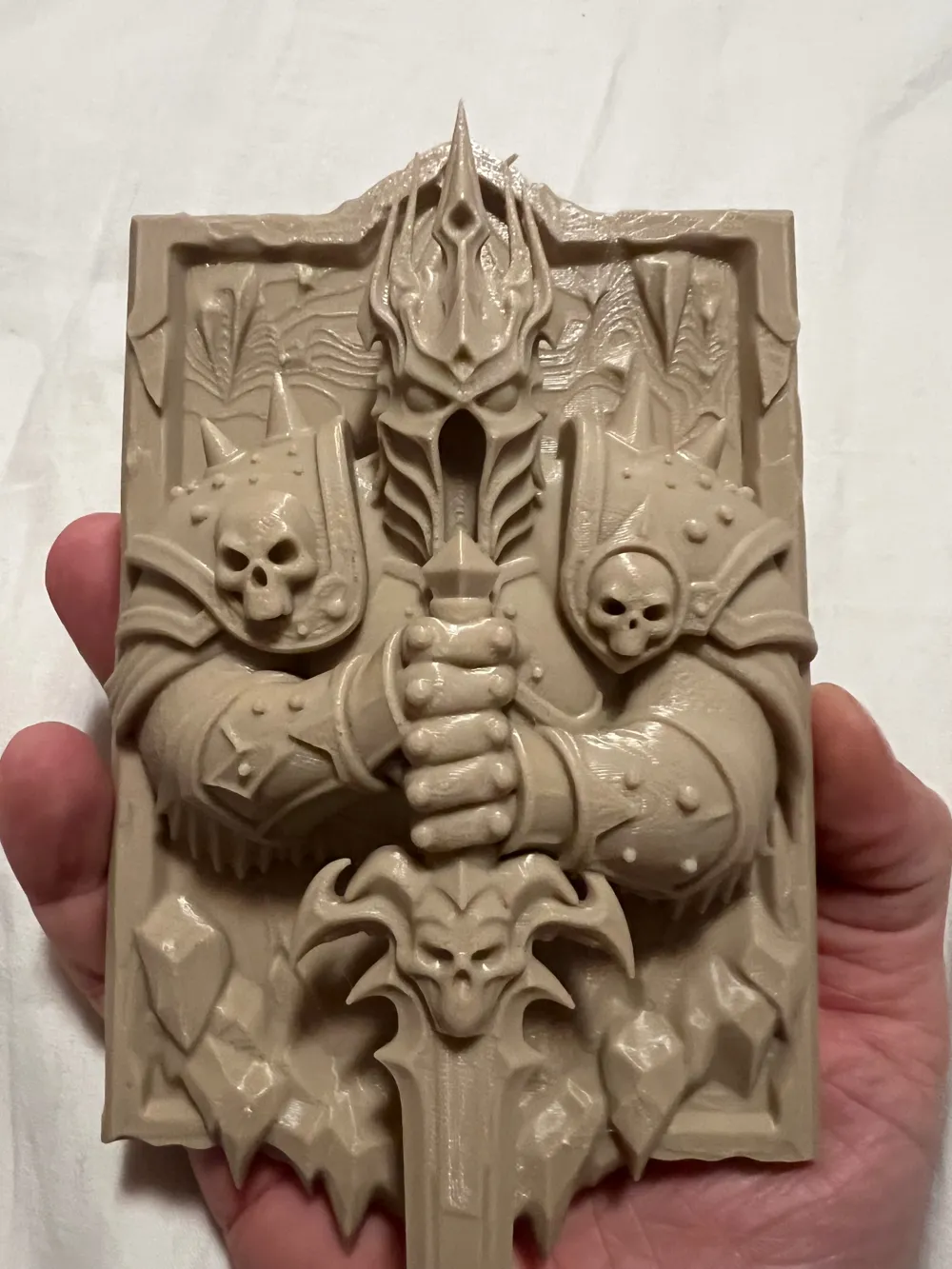 Pixel Trophy – Arthas (World of Warcraft) - Modelo de impresión 3D ...