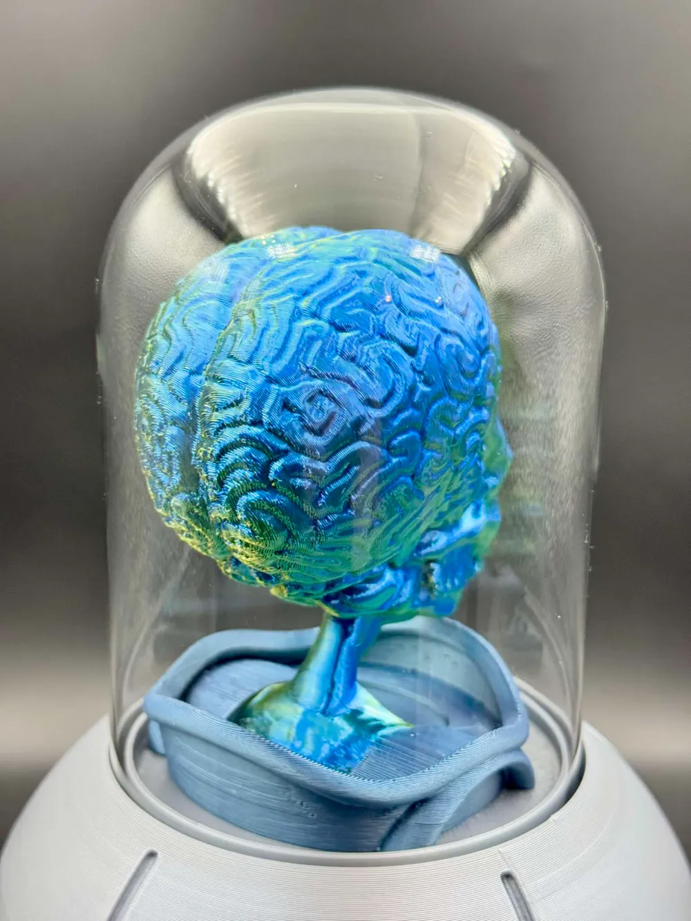 ACK ACK!!! Mars Attacks Alien Bust with Display Remixed by Faran3D ...