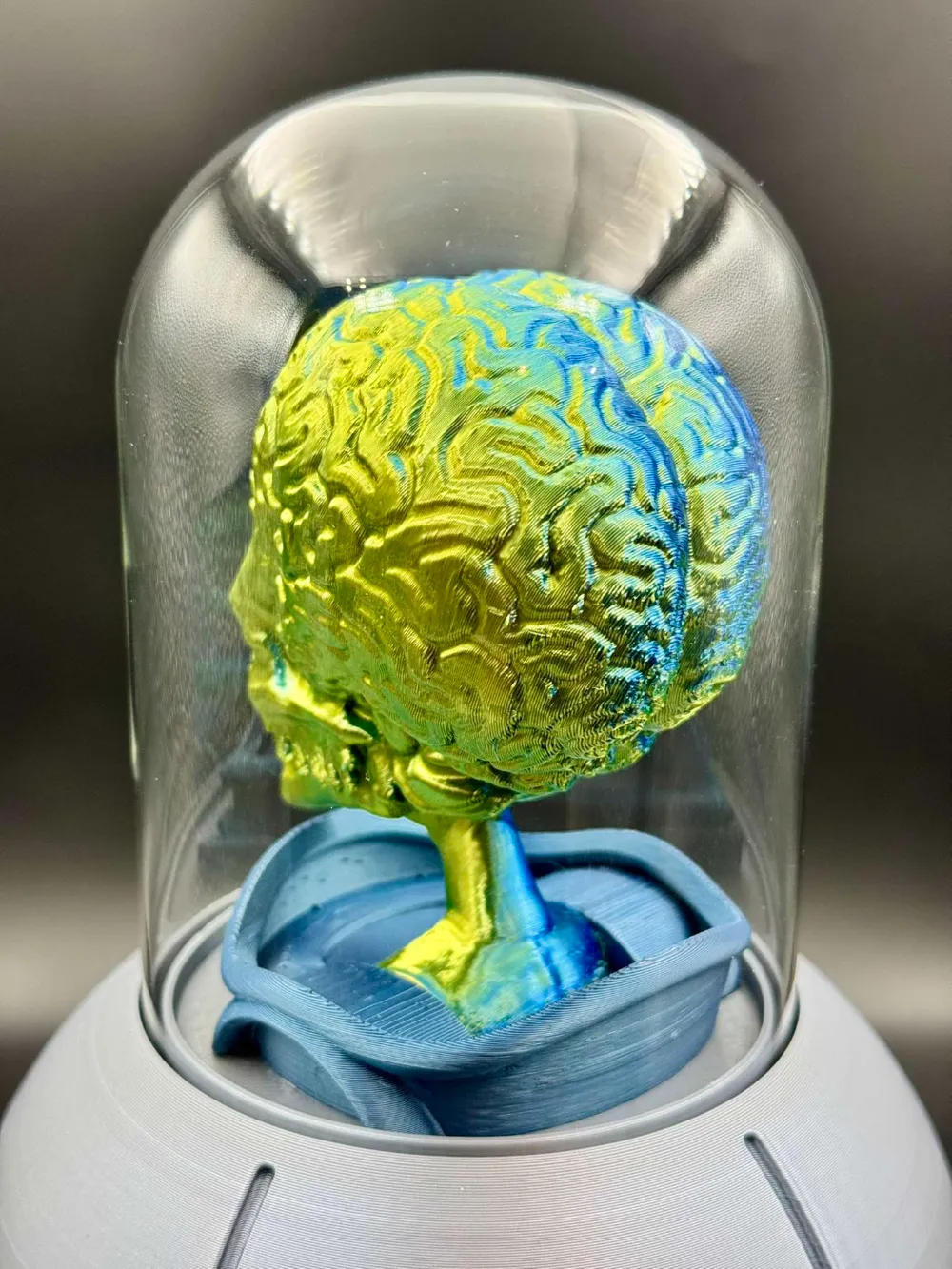 ACK ACK!!! Mars Attacks Alien Bust with Display Remixed by Faran3D ...