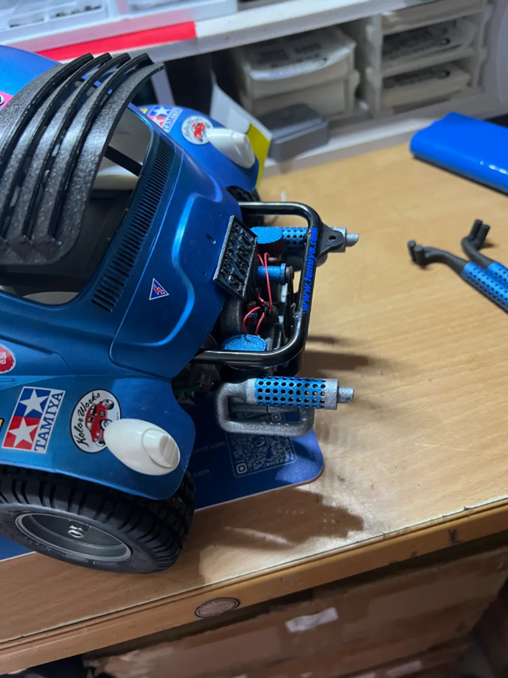 TAMIYA SAND SCORCHER Rear simulation engine by Mu-Done - MakerWorld