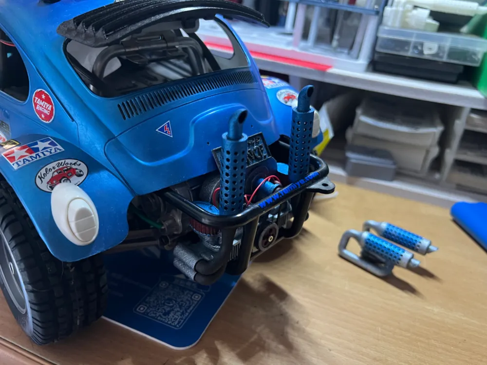 TAMIYA SAND SCORCHER Rear simulation engine by Mu-Done - MakerWorld