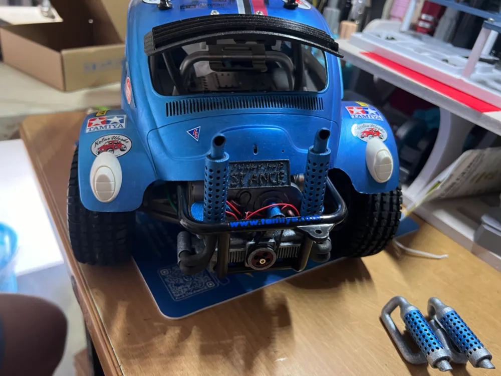 TAMIYA SAND SCORCHER Rear simulation engine by Mu-Done - MakerWorld