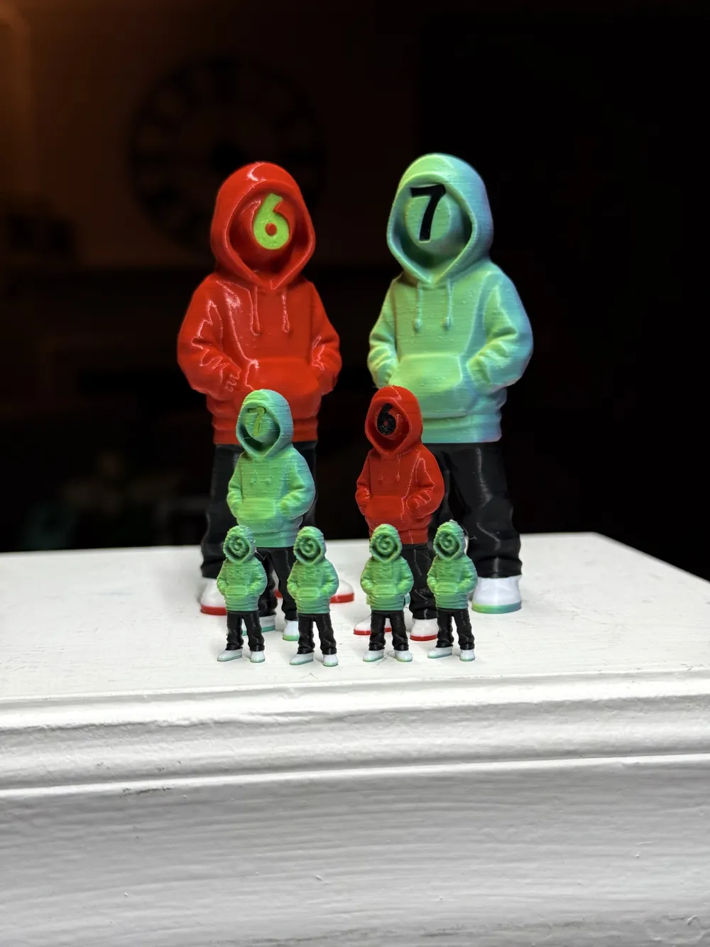 6 7 Customizable Urban Figures! - Free 3D Print Model - MakerWorld