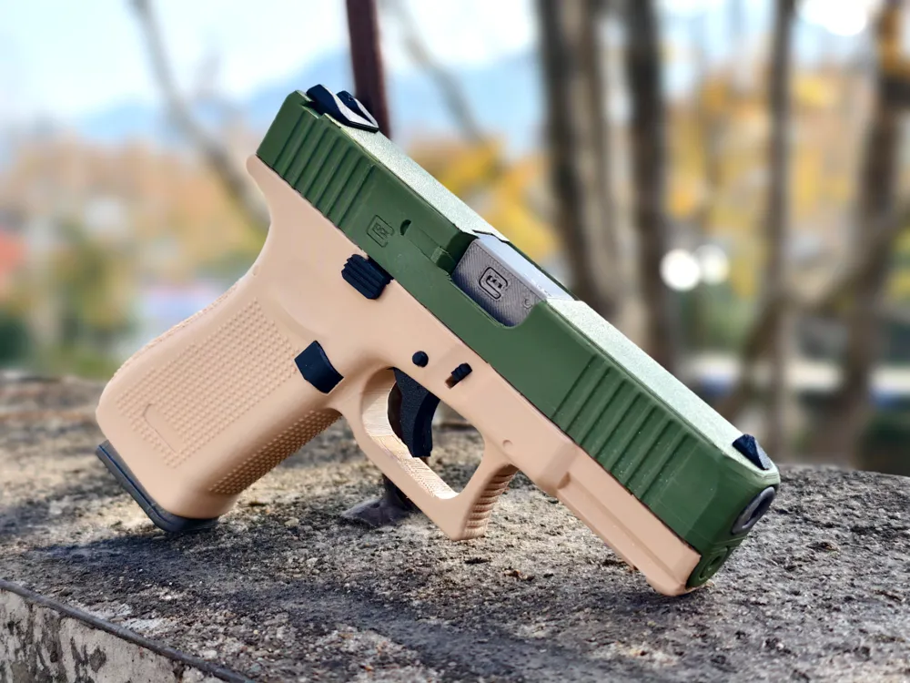 Glock G45 Toy pistol model (can't move or launch) - Free 3D Print Model ...