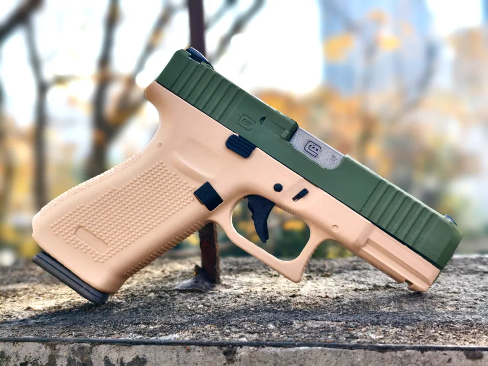 Glock G45 Toy pistol model (can't move or launch) - Free 3D Print Model ...