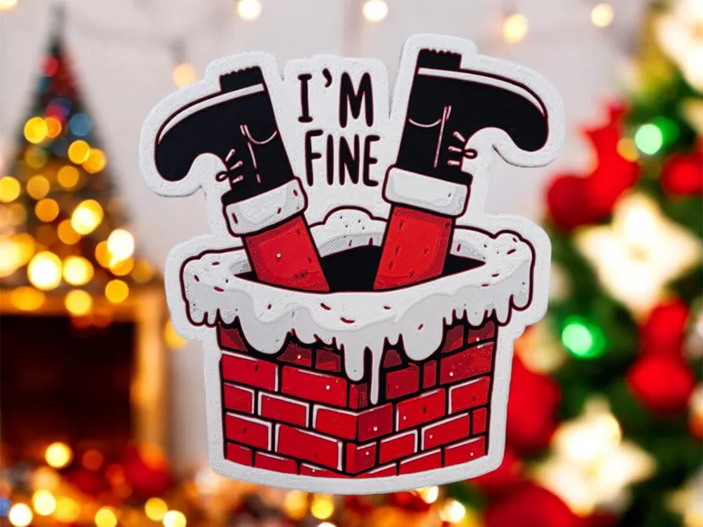 hueforge santa by Cj 3DPRINT - MakerWorld