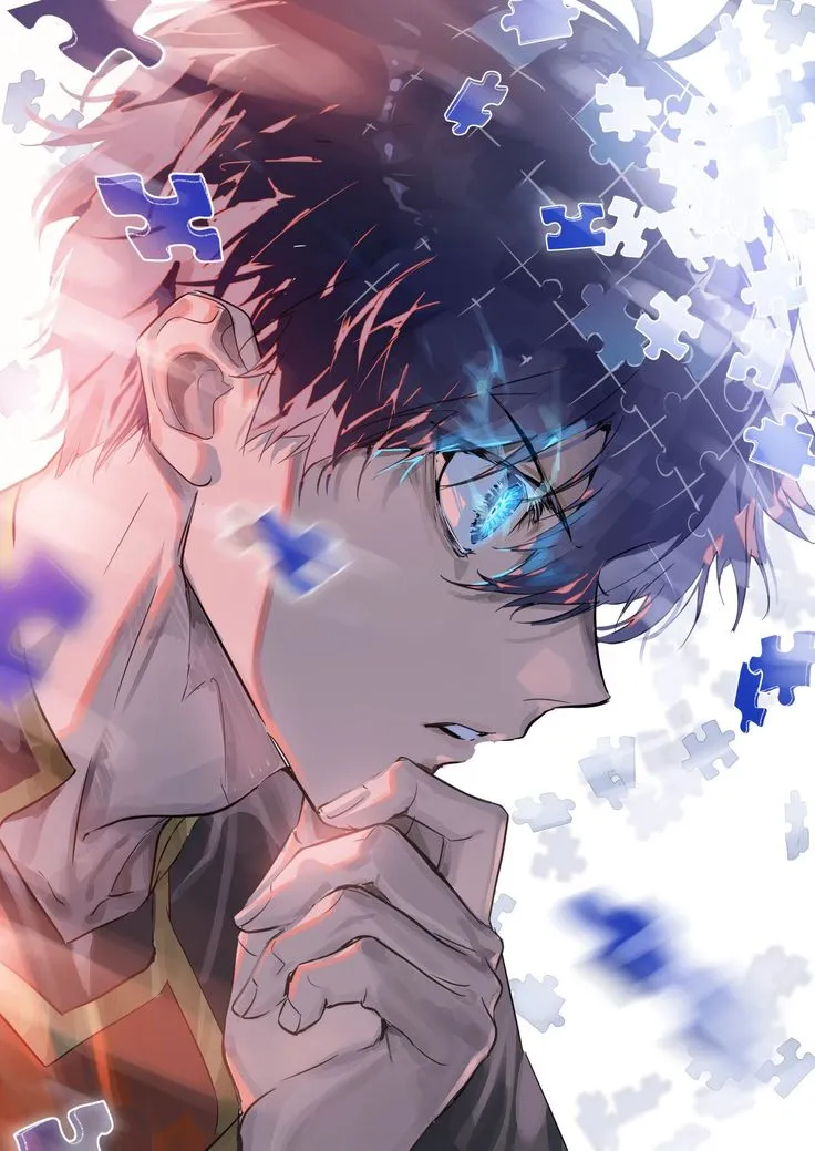 Blue Lock Isagi Yoichi Puzzle - HueForge by kekoMakerWorld: Download ...