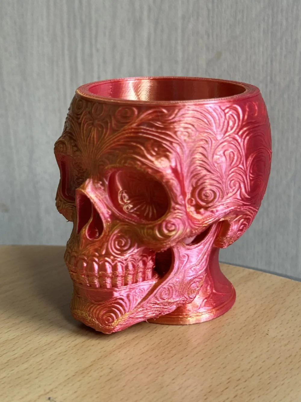 Sugar Skull Halloween Candy Bowl by slimshezy MakerWorld: Download Free ...