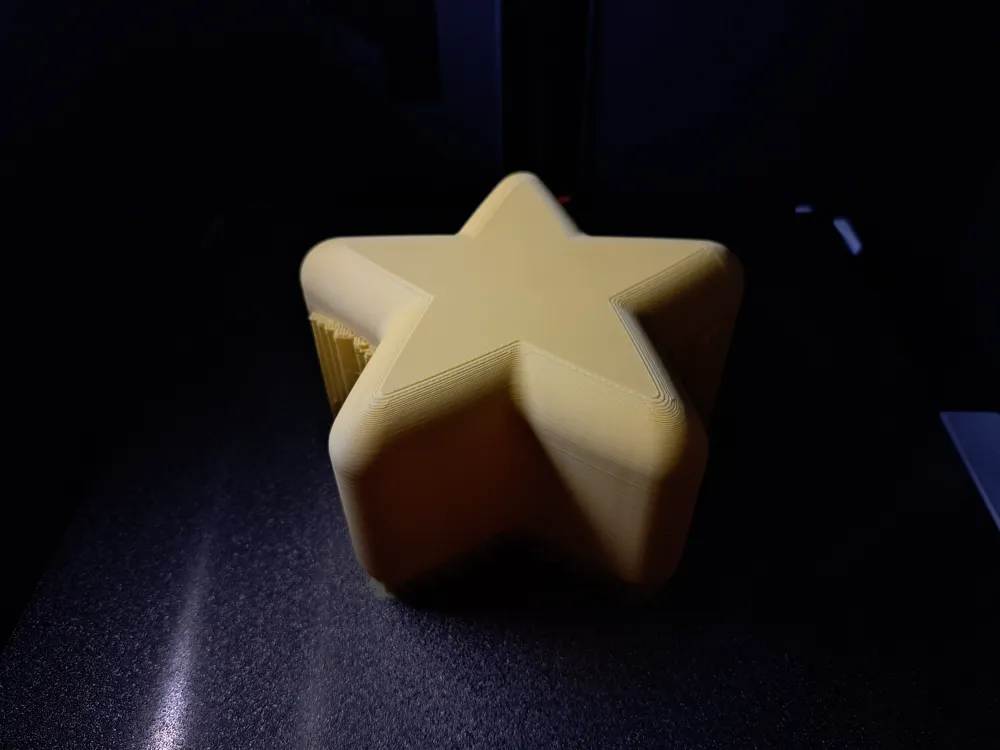 Big Rounded Star Bead - Free 3D Print Model - MakerWorld