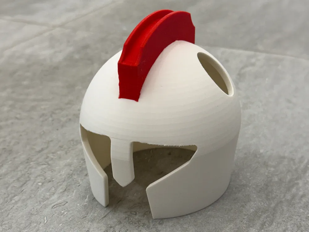 The Meow-diator: Cute Spartan Cat Helmet - Free 3D Print Model - MakerWorld
