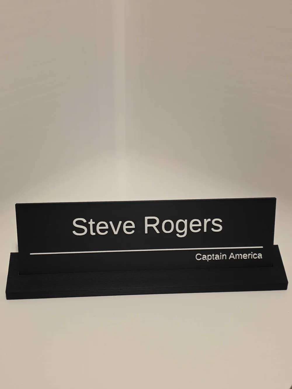 Customizable Desk Nameplate + Stand by PhantomCommit MakerWorld ...