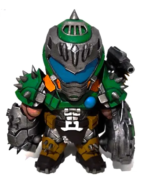 Juguete del Doom Slayer - Modelo de impresión 3D gratuito - MakerWorld