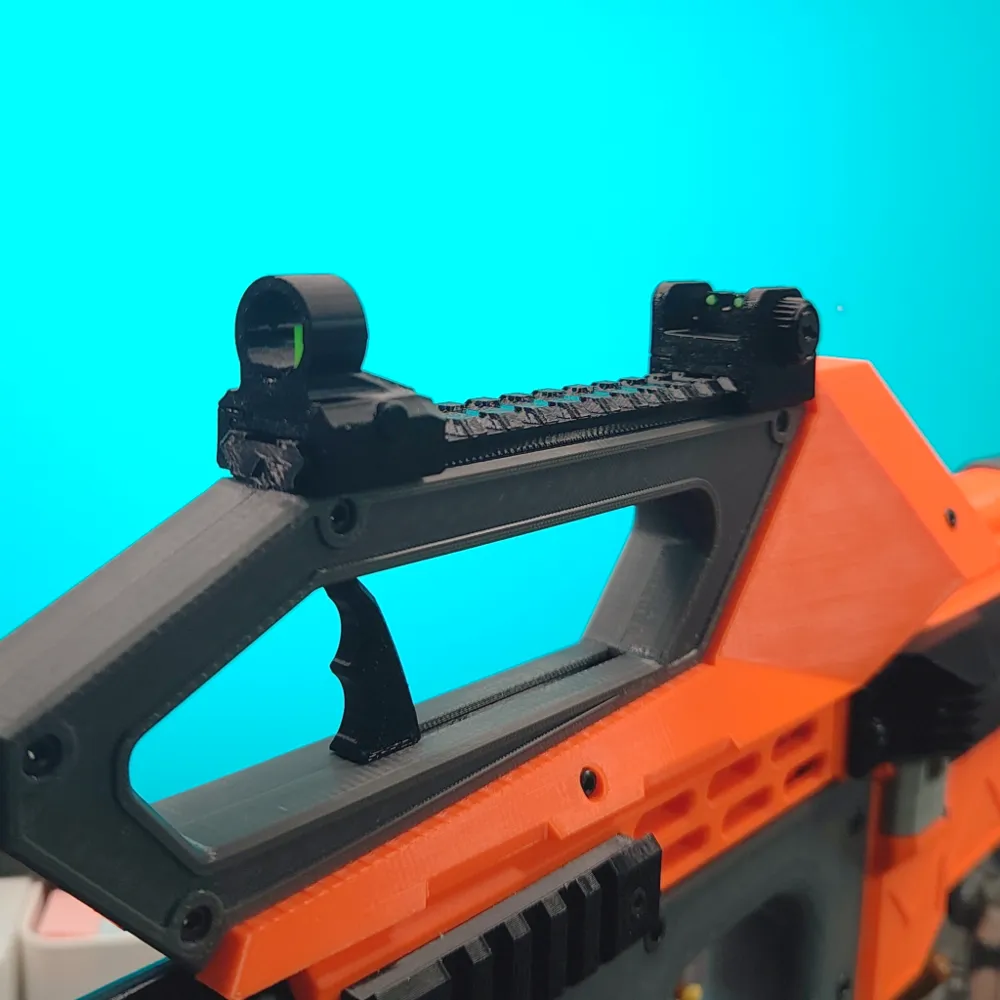 simple sights for standard 21mm Picatinny rail Remixed by SirisRui ...