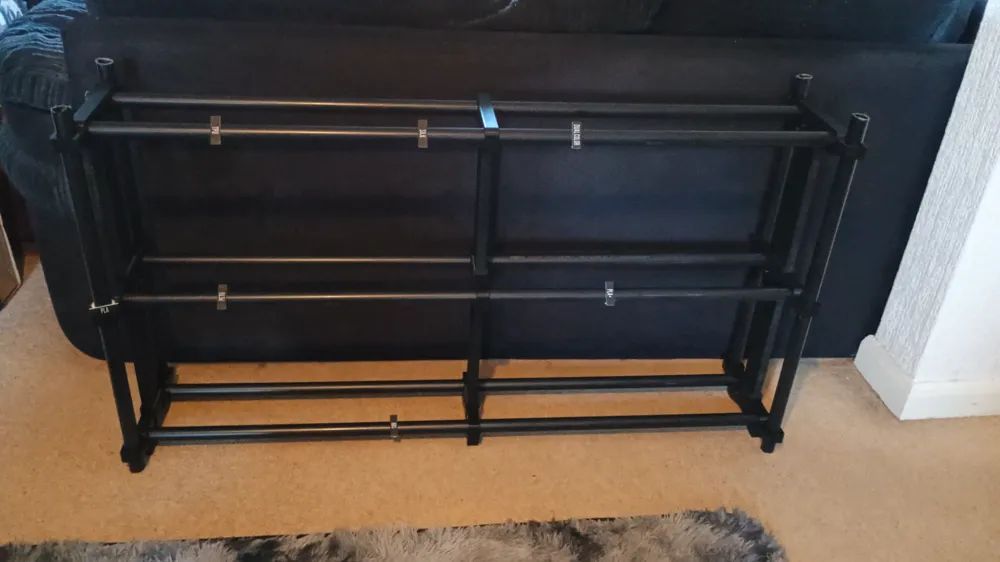 Filament storage rack with optional name plates - Free 3D Print Model ...