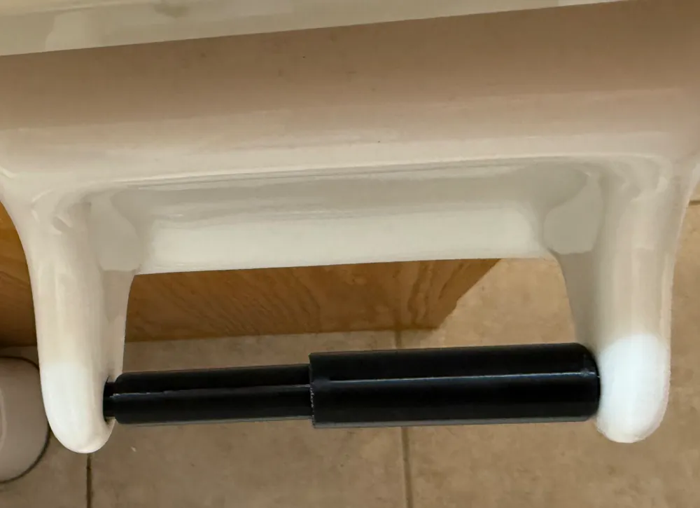 Toilet Paper Roll Holding Rod (Spring Loaded) by Controlfreeze ...