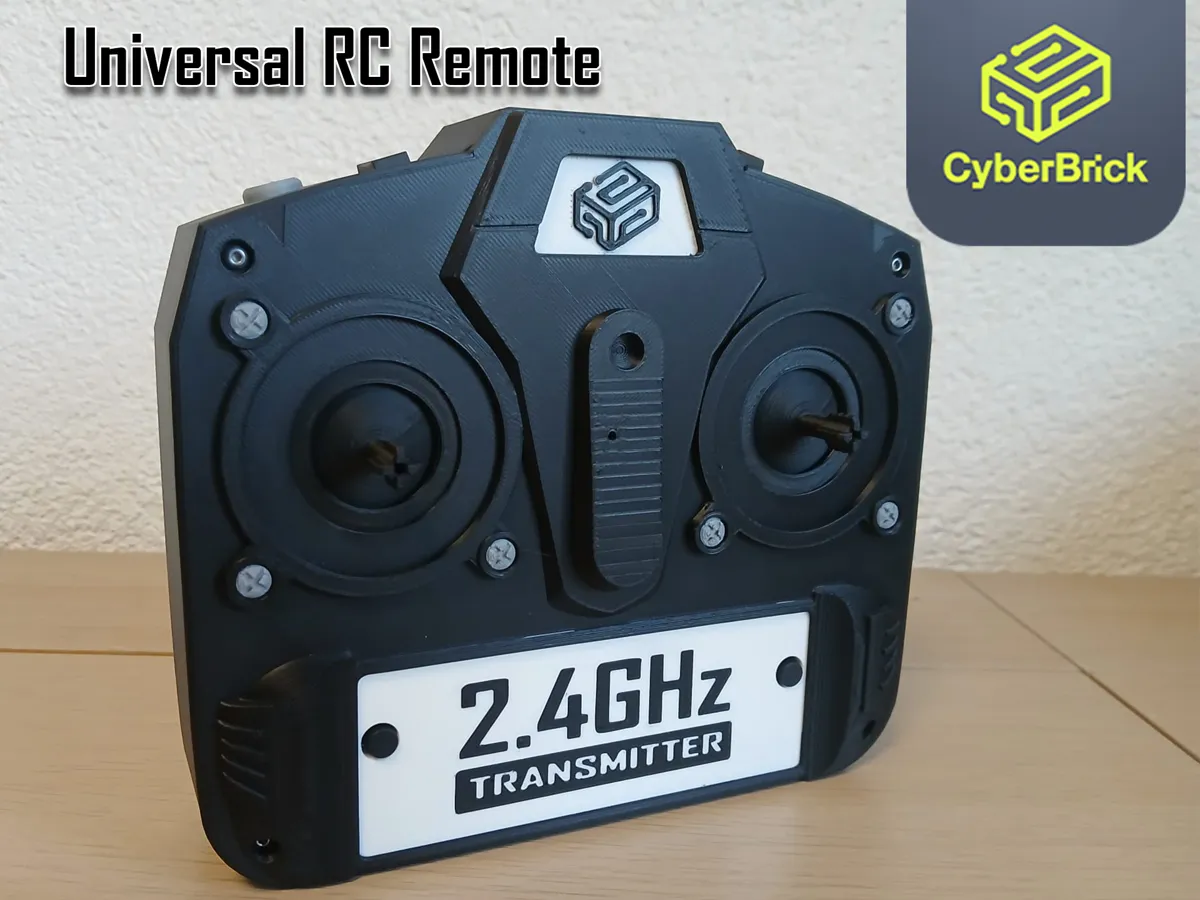 CyberBrick Universal RC Remote - Free 3D Print Model - MakerWorld