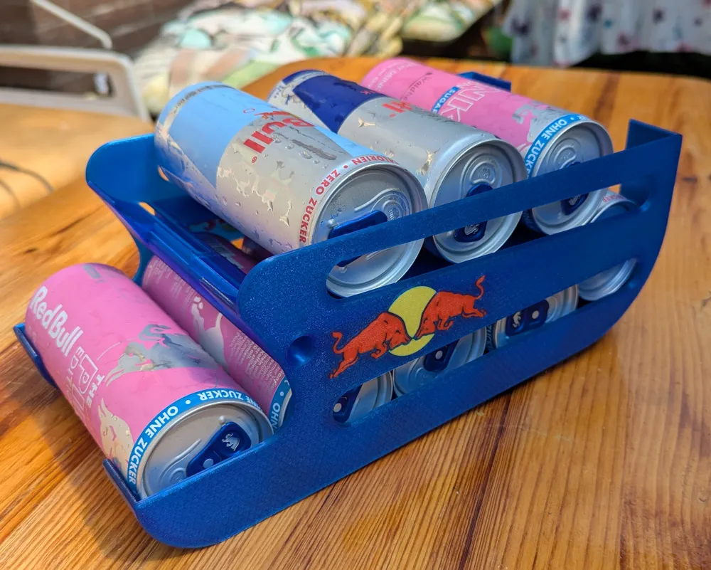 25cl Red Bull Can Dispenser by MXDesign MakerWorld: Download Free 3D Models