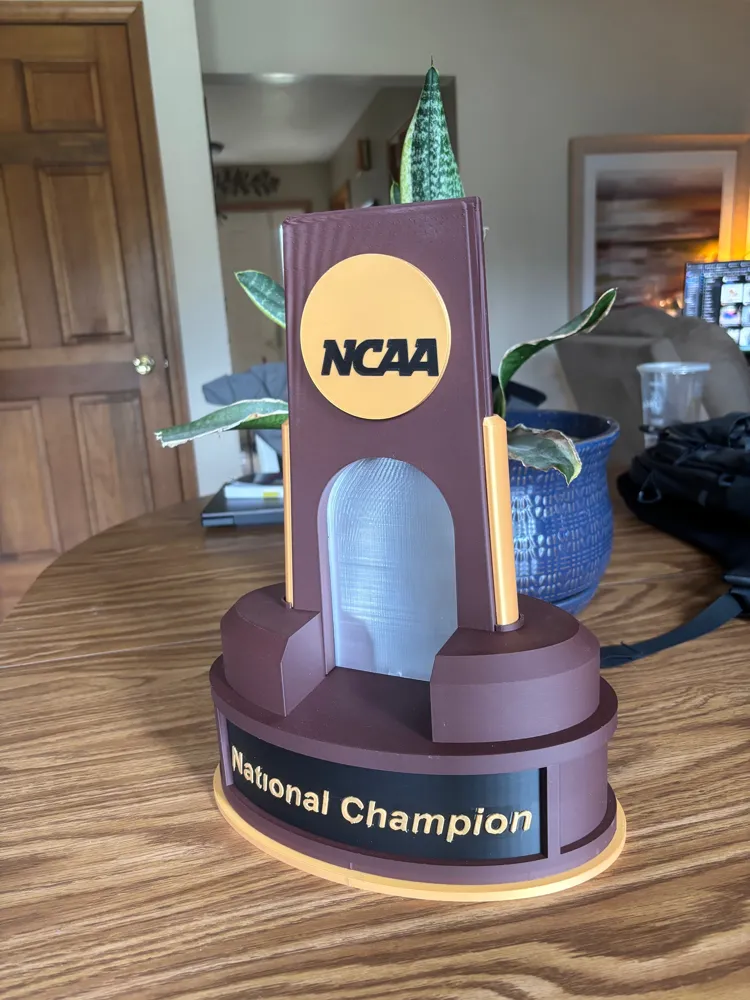 NCAA Trophy - March Madness - Free 3D Print Model - MakerWorld