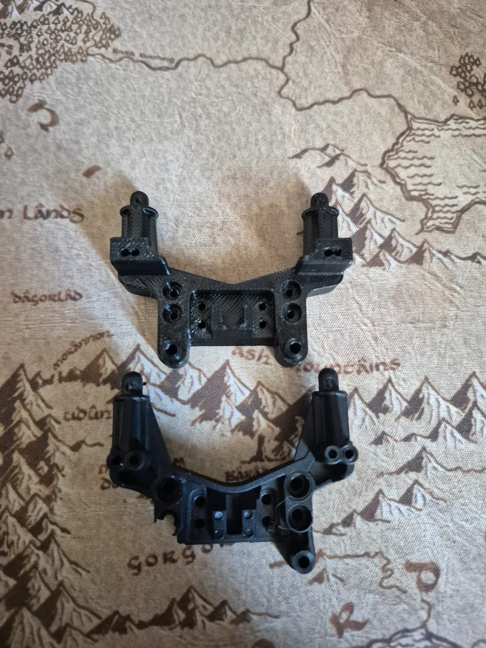 Hyper Go H16BM Rear Shock Tower - Free 3D Print Model - MakerWorld