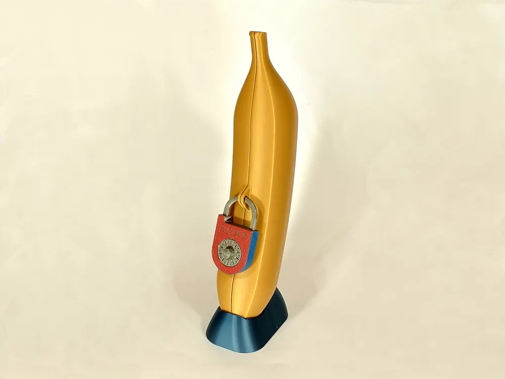 Banana Vault (print-in-place) by LoboCNC - MakerWorld