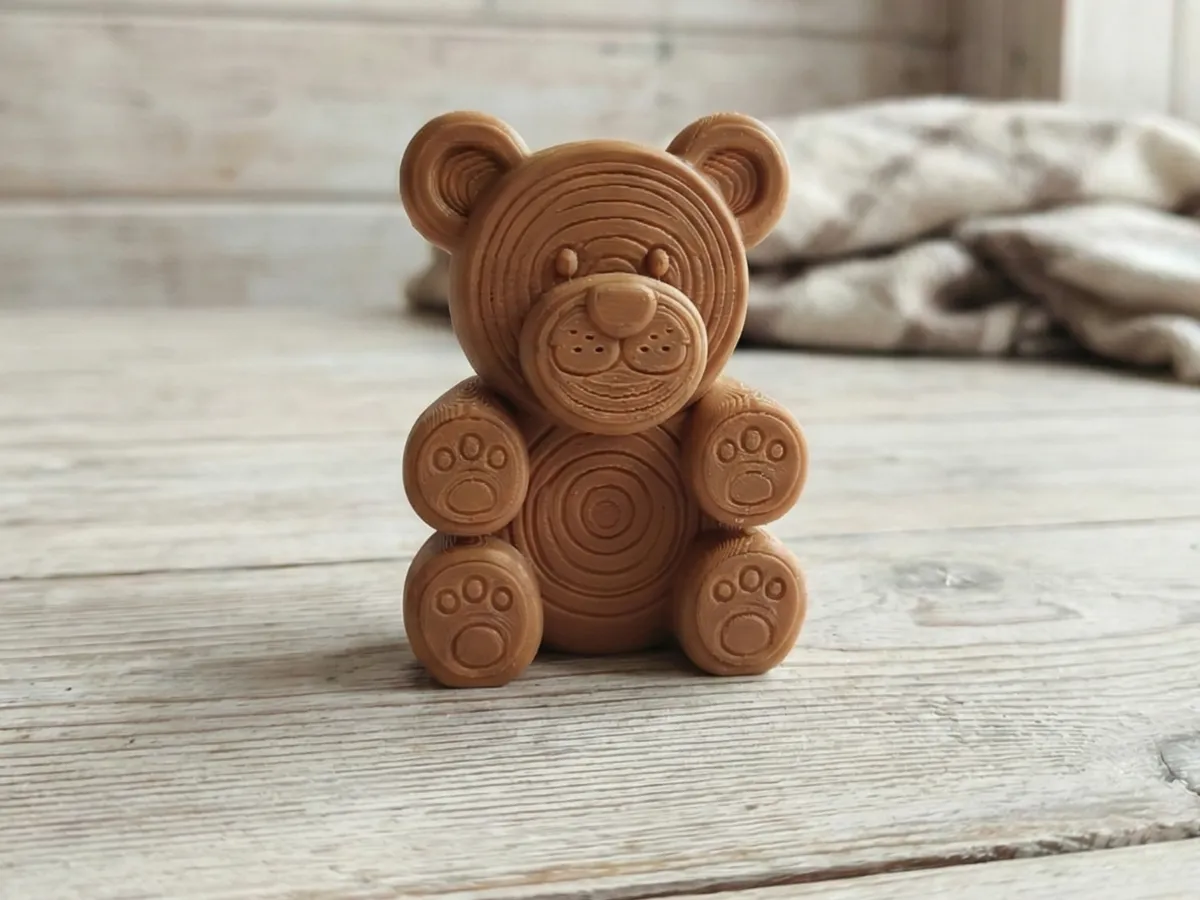 Log Bear from the Dream Workshop - Free 3D Print Model - MakerWorld