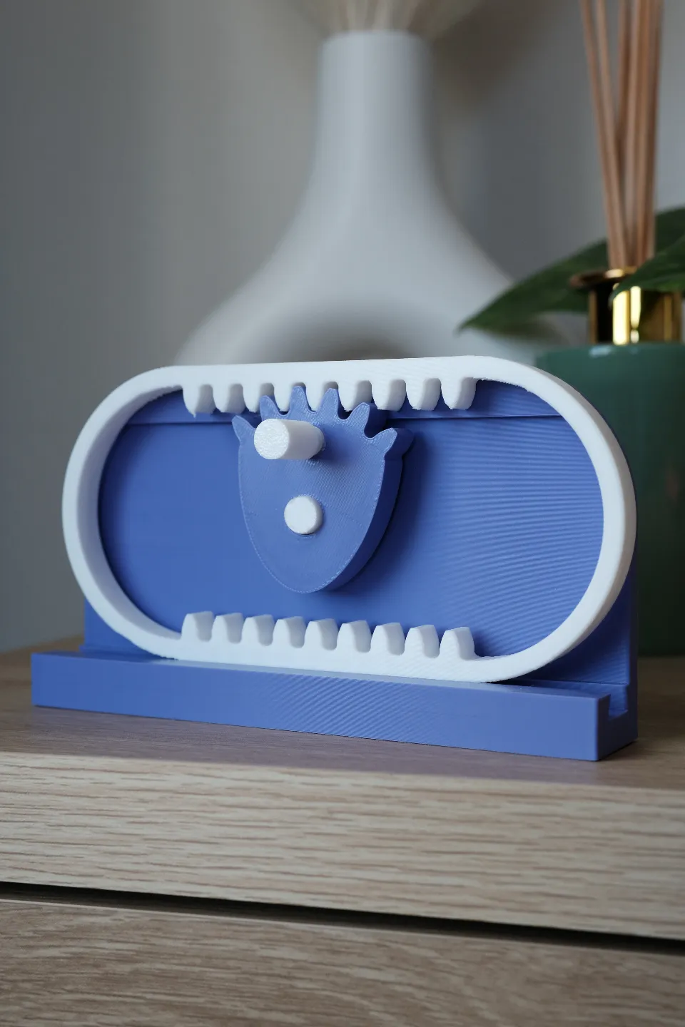 Reciprocating Rack and Pinion (Gear Mechanism) by n8 designs MakerWorld ...