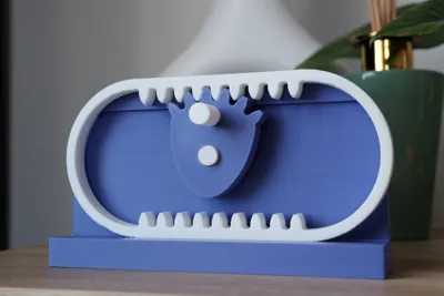 Reciprocating Rack and Pinion (Gear Mechanism) by n8 designs - MakerWorld