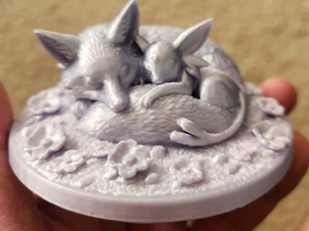 Volpe ed Espeon - Modello di stampa 3D gratuito - MakerWorld