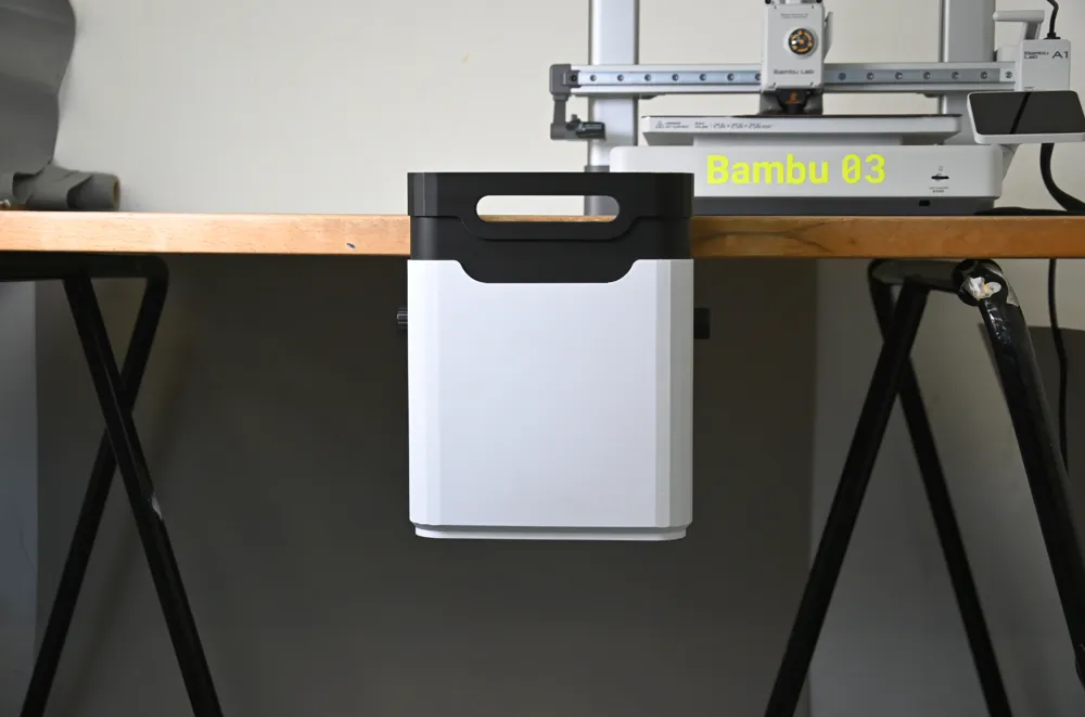 Clamp-On Desk Bin - Free 3D Print Model - MakerWorld