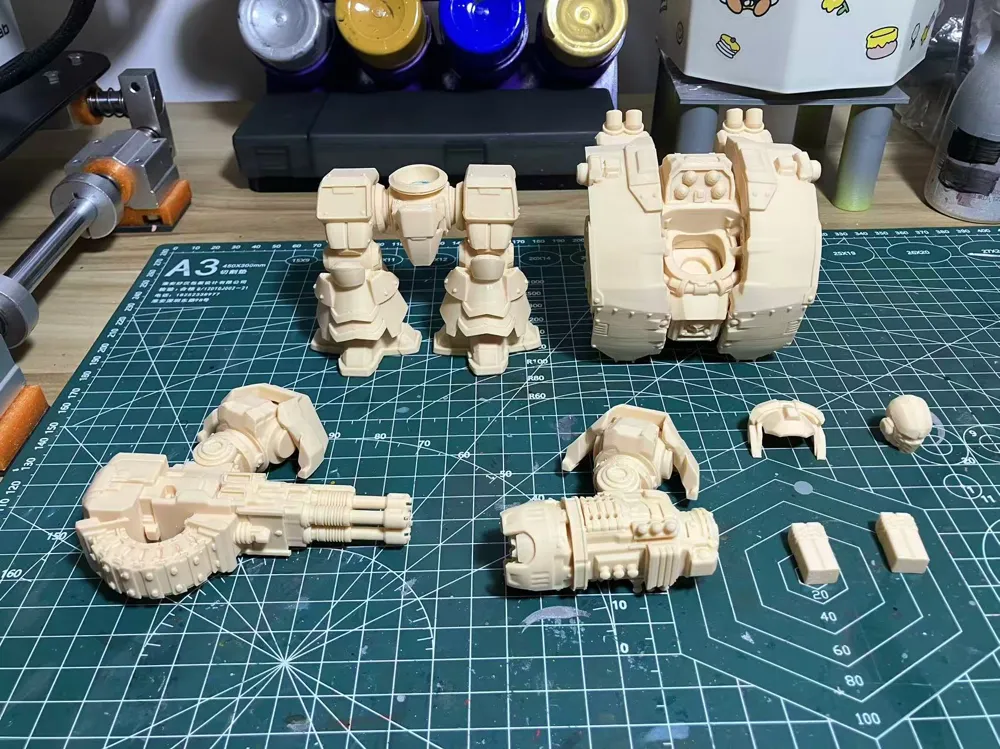 Warhammer 40K - Leviathan Dreadnought - Free 3D Print Model - MakerWorld