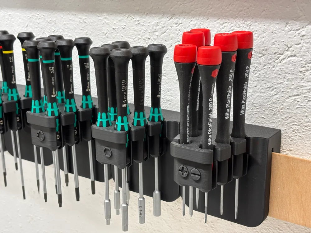 Wera Micro Screwdriver French Cleat Holder by alejepa MakerWorld ...